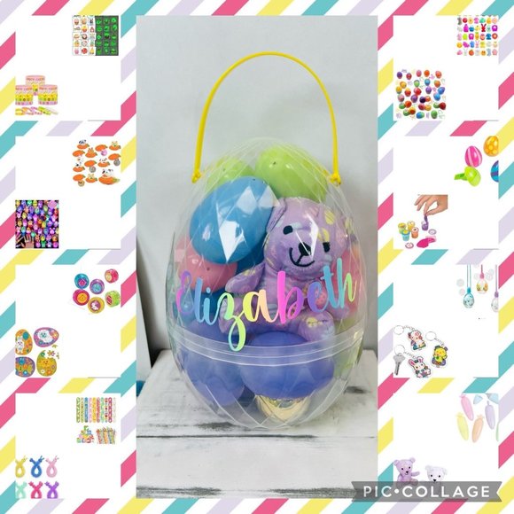 Toys | 18 Piece Personalized Prefilled Easter Eggs For Kids Easter Toys ...